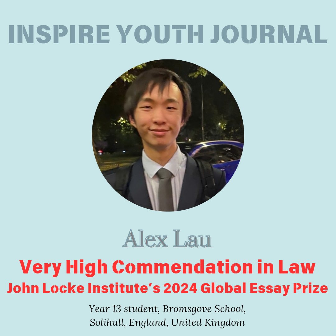 Alex Lau - Inspire Youth Journal